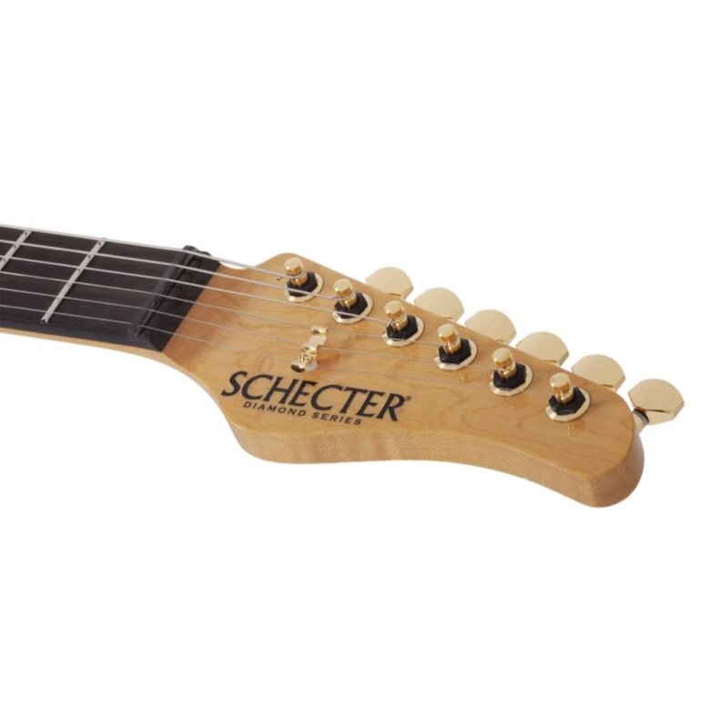 Schecter California Classic, Transparent Amber - Incognito Guitars